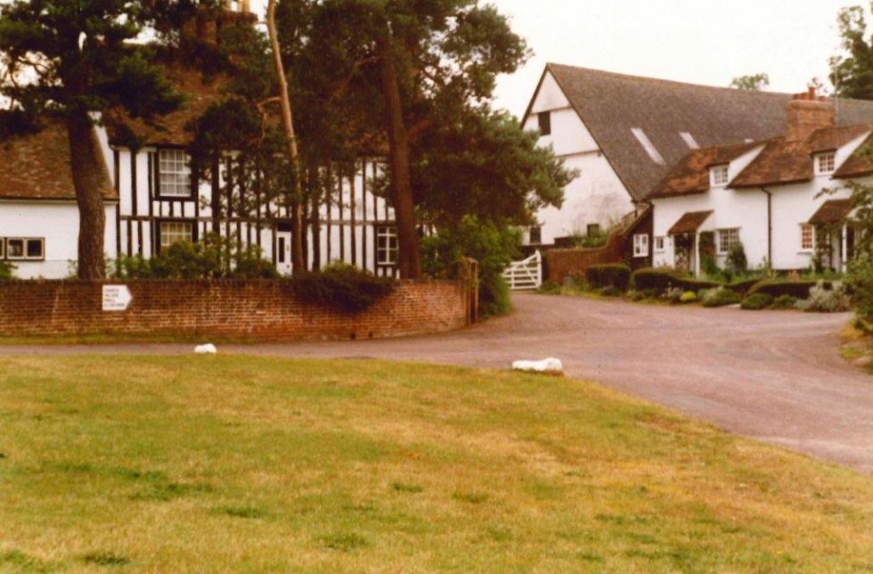 The Green, Hadstock Hall, 1970s | Hadstock Village Archive